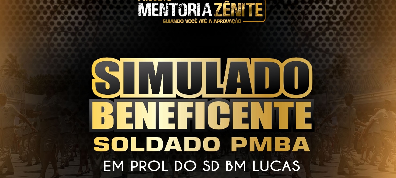 SIMULADO SD PMBA BENEFICENTE
