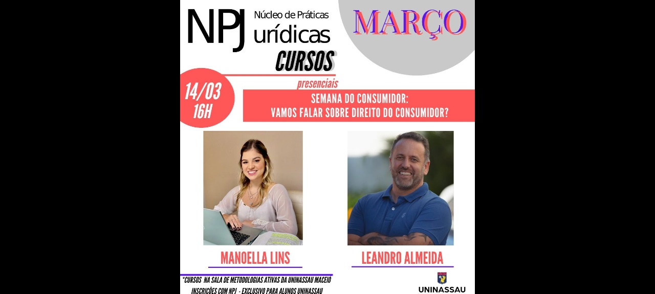 SEMANA DO CONSUMIDOR - VAMOS FALAR SOBRE DIREITO DO CONSUMIDOR? SEMANA DO CONSUMIDOR - VAMOS FALAR SOBRE DIREITO DO CONSUMIDOR?