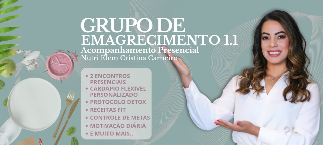 GRUPO DE EMAGRECIMENTO 1. ACOMPANHAMENTO PRESENCIAL