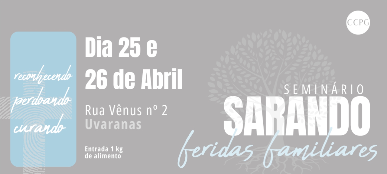 Seminário Sarando Feridas Familiares
