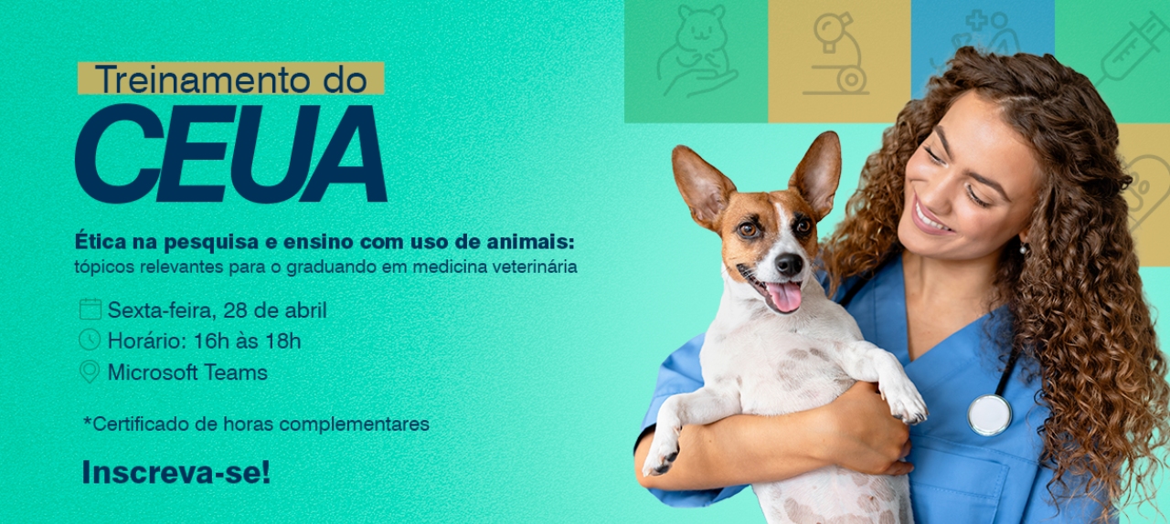 Treinamento CEUA - Participação Ética de Animais no Ensino e na Pesquisa