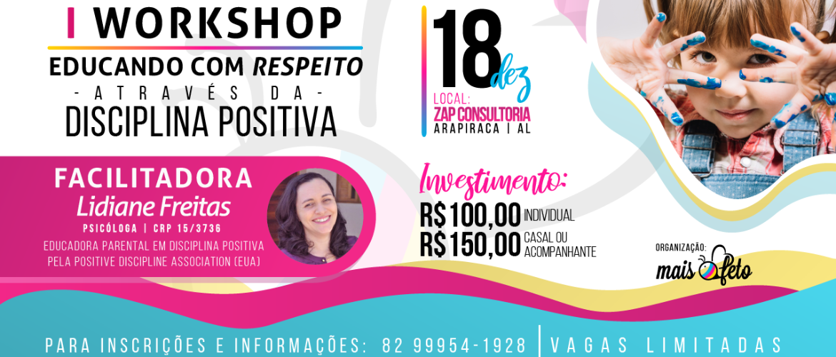I Workshop Educando com Respeito | Disciplina Positiva