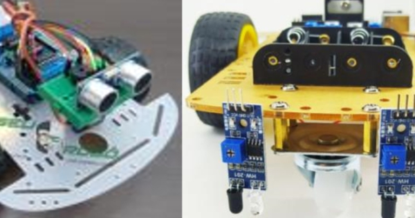 Carro 2WD seguidor de Linha – Módulo 02