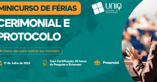 CERIMONIAL E PROTOCOLO